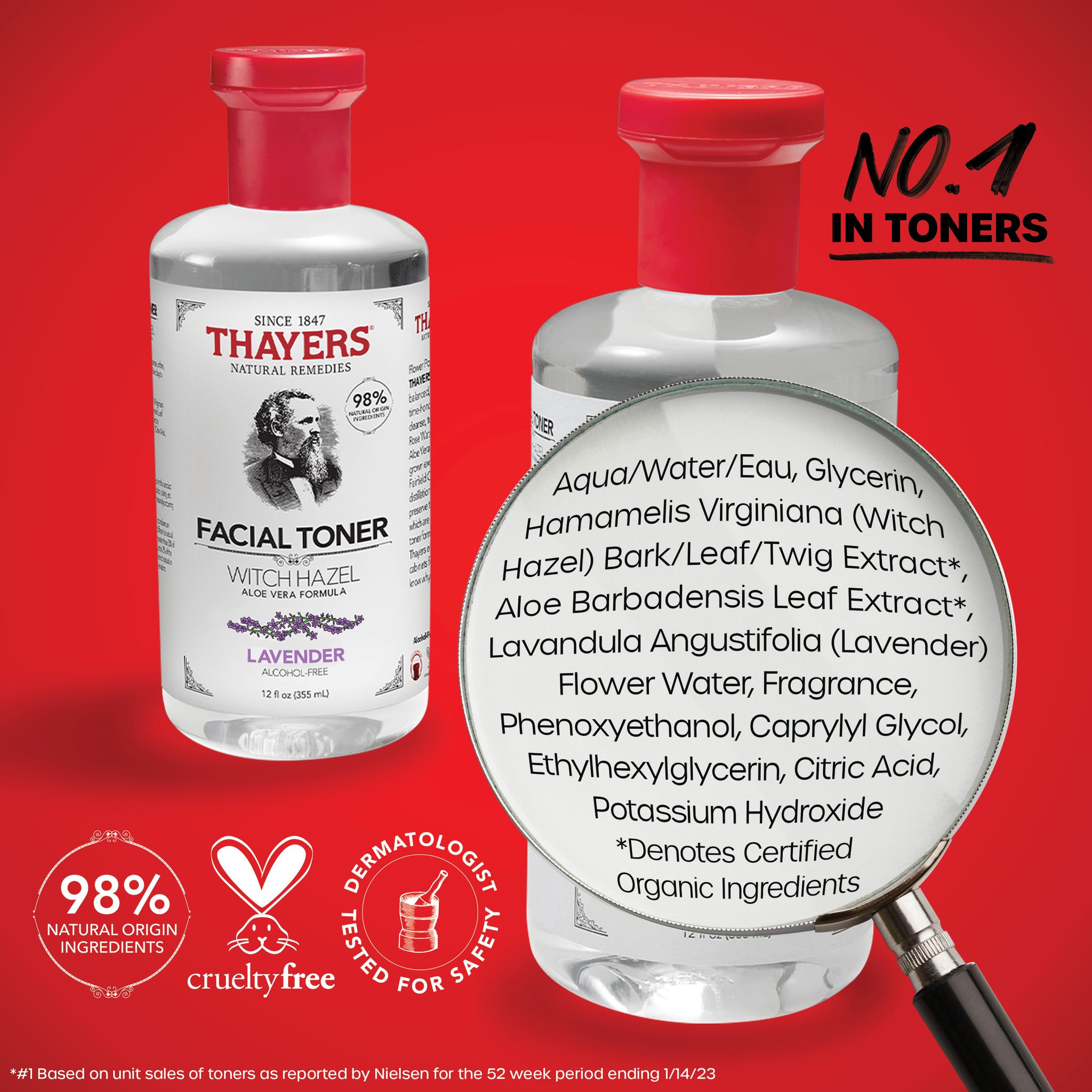 Thayers Witch Hazel Lavender Facial Toner – Fresh