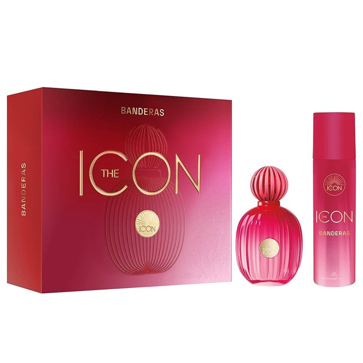The Icon Woman Femme Gift Set (EDT 100ml + Deodorant 150ml) – Fresh